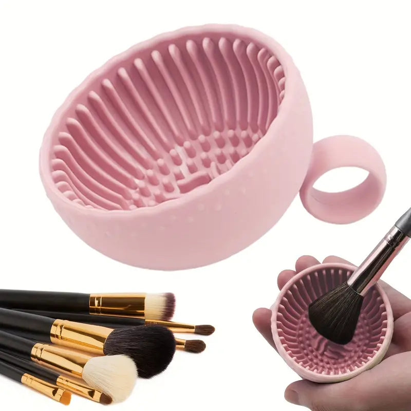 Silicone Makeup Brush Cleaner Bowl – Southern Gals & Company